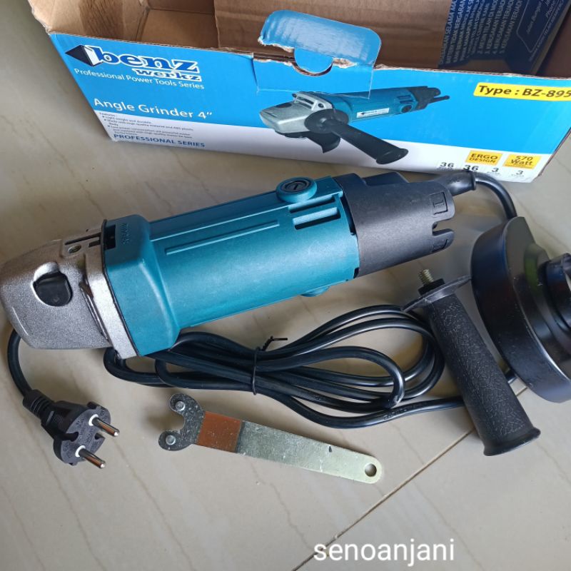 Jual MESIN GERINDA BENZ BZ 8954 4 INCI GRENDA ANGGLE GRIDER 4" | Shopee ...