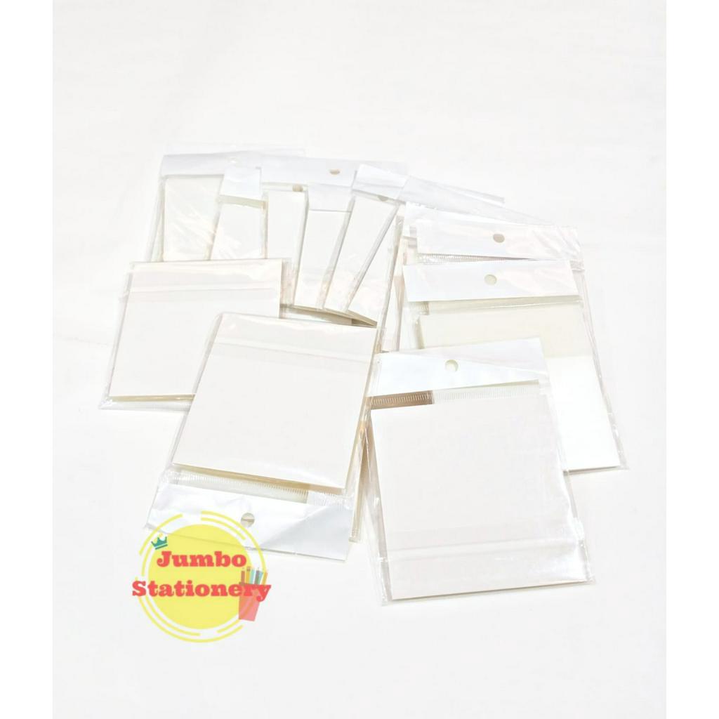 Jual Sticky Notes Transparan Putih Kertas Memo Warna | Shopee Indonesia