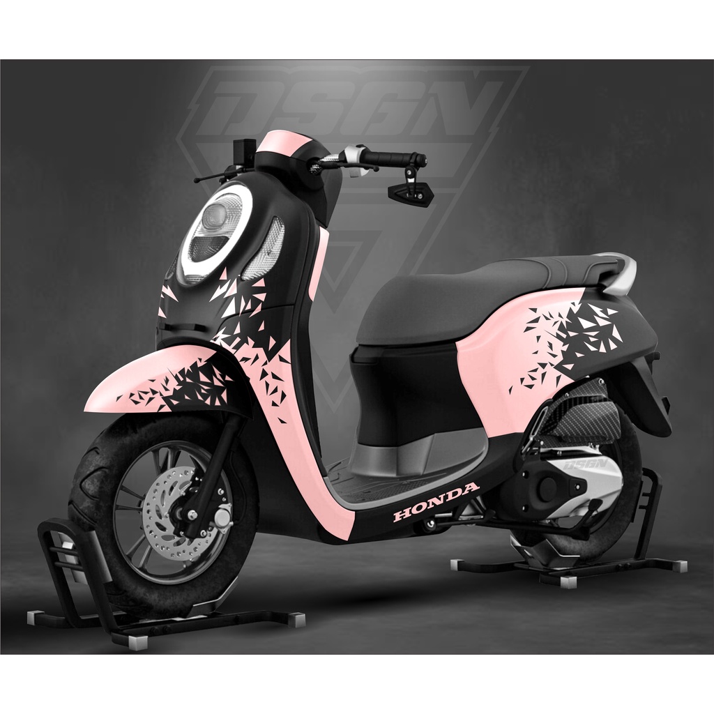 Jual Decal scoopy full body Full Blok Decal Scopy Dekal New Fi 2021 ...