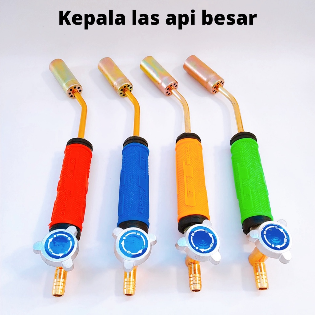 Jual kepala las gas elpiji api full biru besar dan kencang, alat bakar ...