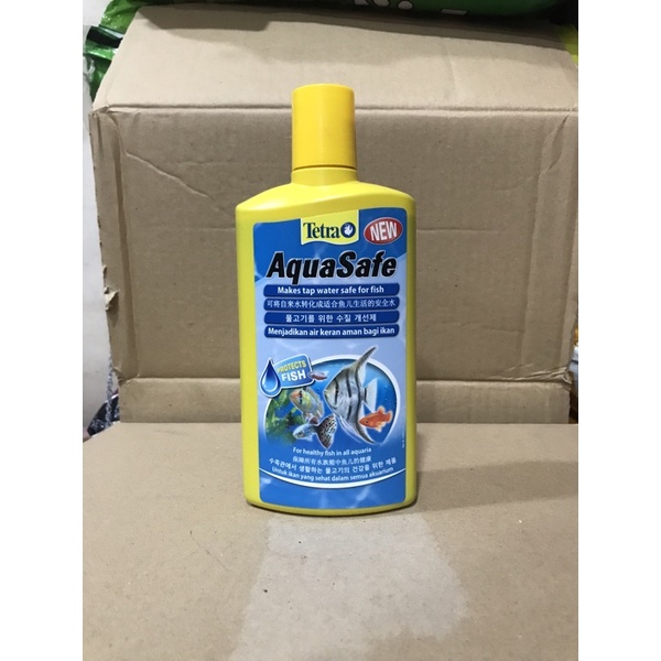Jual Tetra Aquasafe 500ml 250ml 100ml | Shopee Indonesia