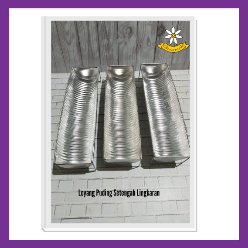 Jual Cetakan Pudding Setengah Lingkaran-Cetakan Agar-agar-Cetakan Cake ...