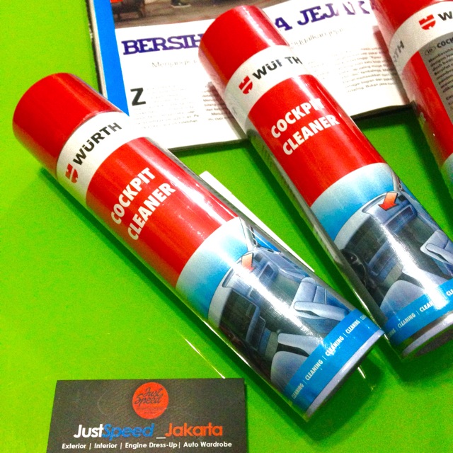 Jual Wurth Cockpit Cleaner Pembersih Aktif Interior Mobil | Shopee ...