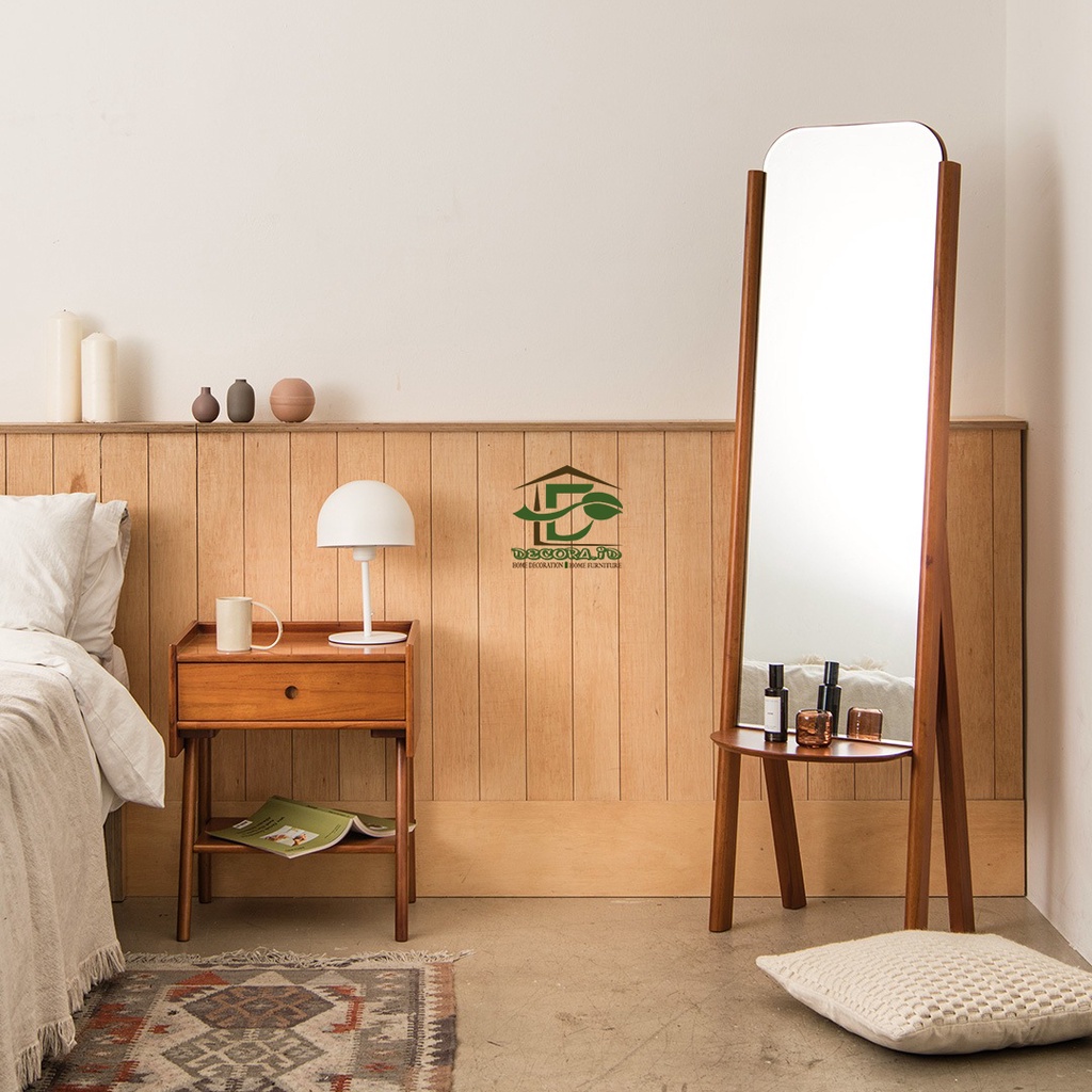 Jual kaca full body cermin berdiri standing mirror cermin custom mirror ...