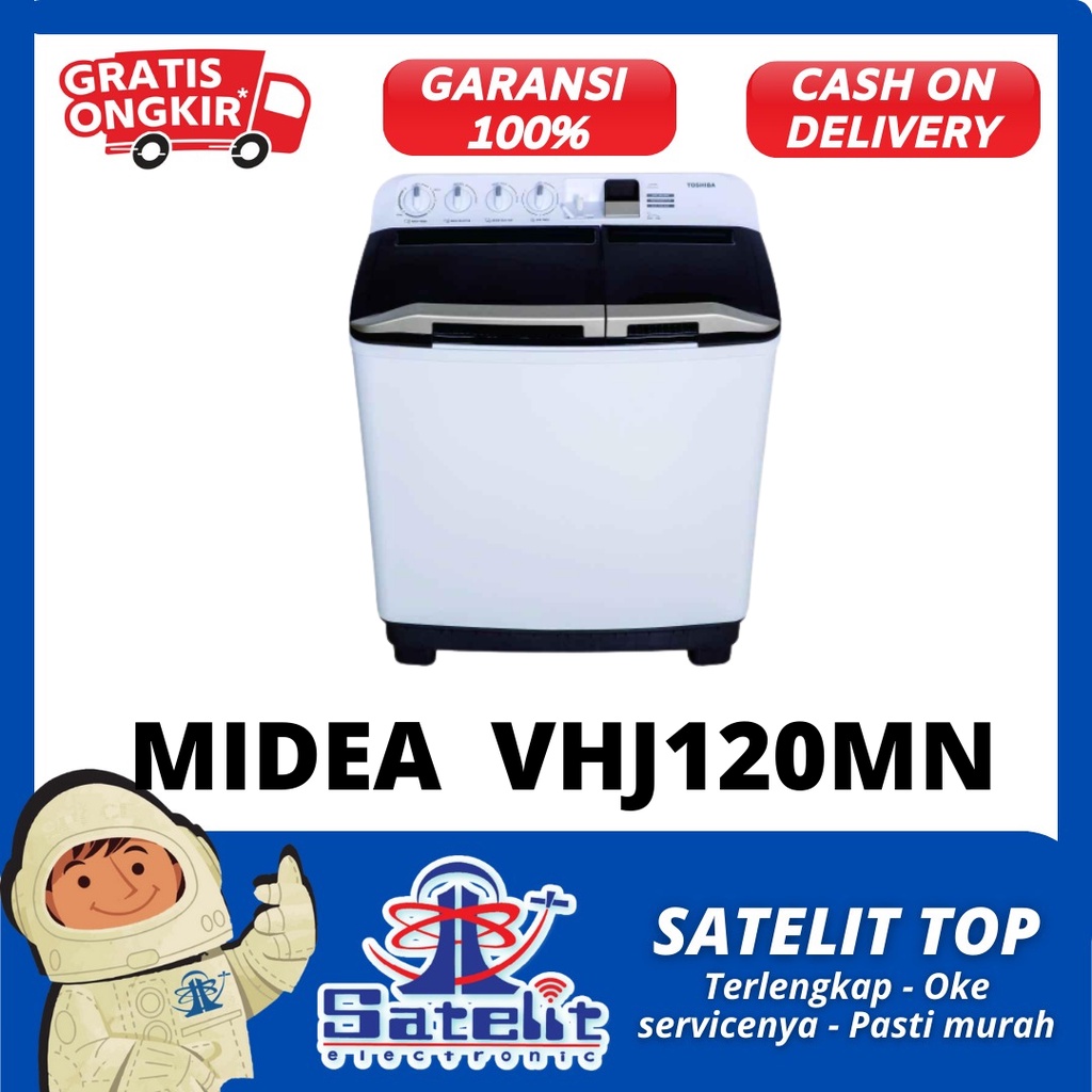 Jual MESIN CUCI / WASHING MACHINE / ALAT CUCI PAKAIAN 2 TABUNG 12KG ...