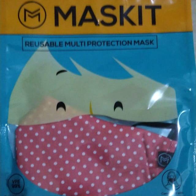 Jual MASKIT MASKER PLUS FILTER (PESANAN) | Shopee Indonesia