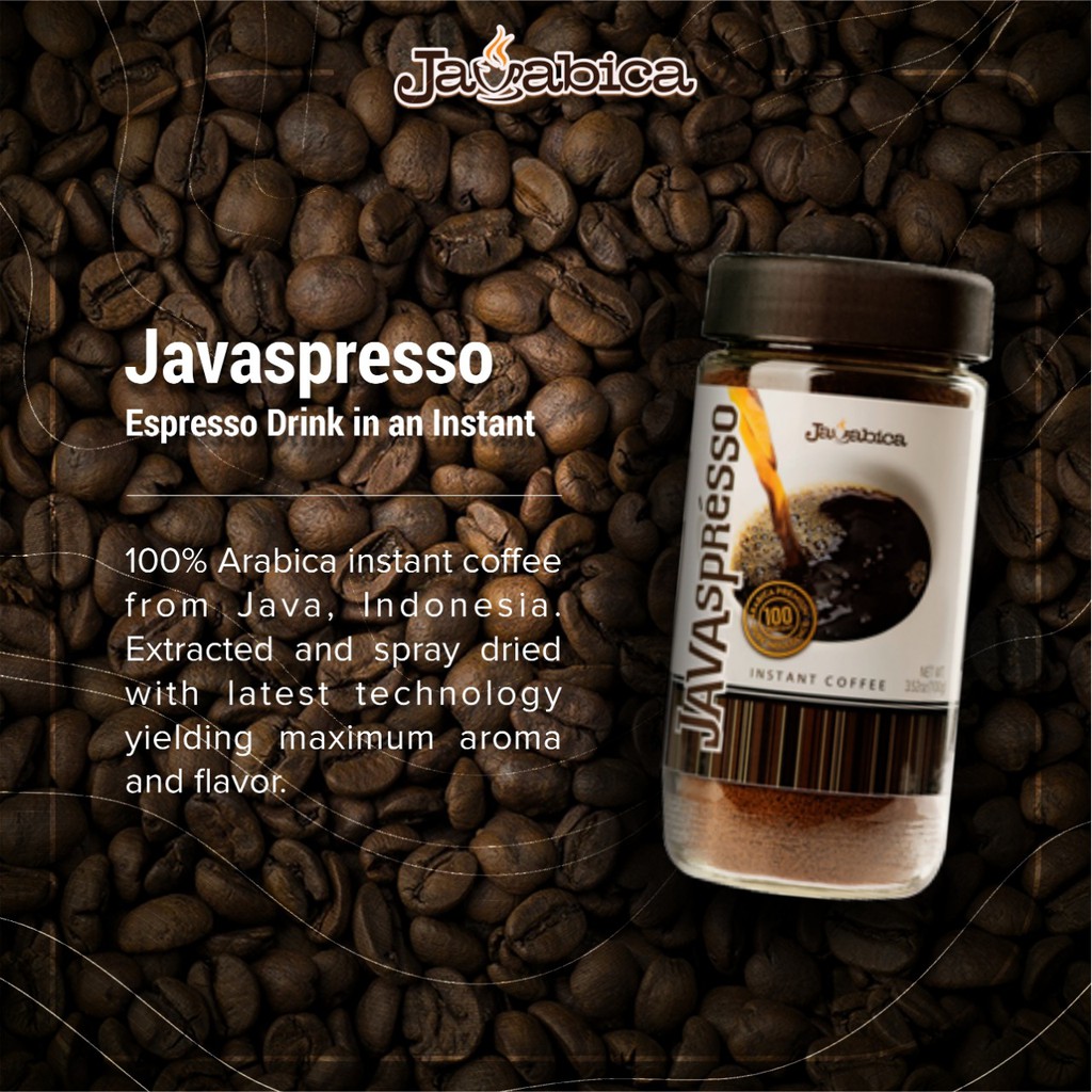 Jual Espresso Instan Javabica - Javaspresso Jar (100 Gr) | Shopee Indonesia