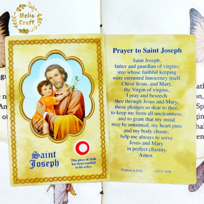 Jual Relikui Santo Yoseph - Saint Joseph Relics - Third Class Relics ...