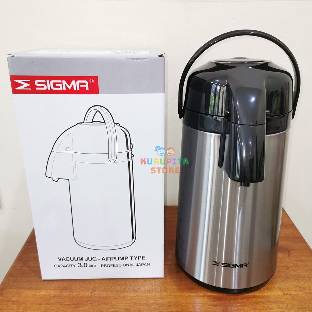 Jual Termos Pompa Air Panas Sigma 3 Liter Panas Tahan Lebih Lama ...