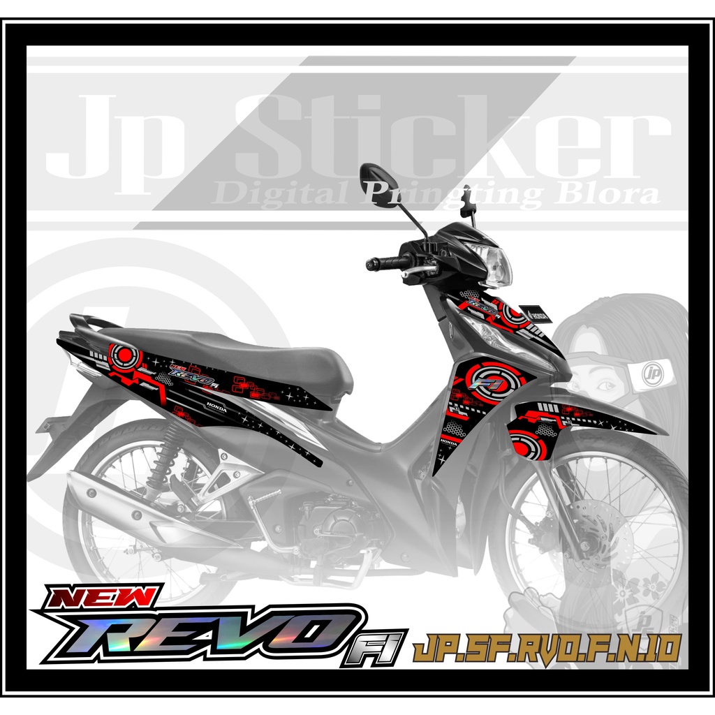 Jual Sticker Striping List Variasi Revo FI New - Stiker Revo Fit ...