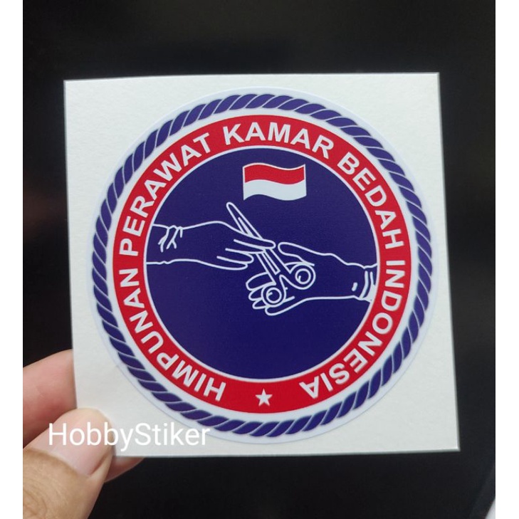 Jual Stiker HIPKABI himpunan perawat kamar bedah indonesia untuk kaca ...