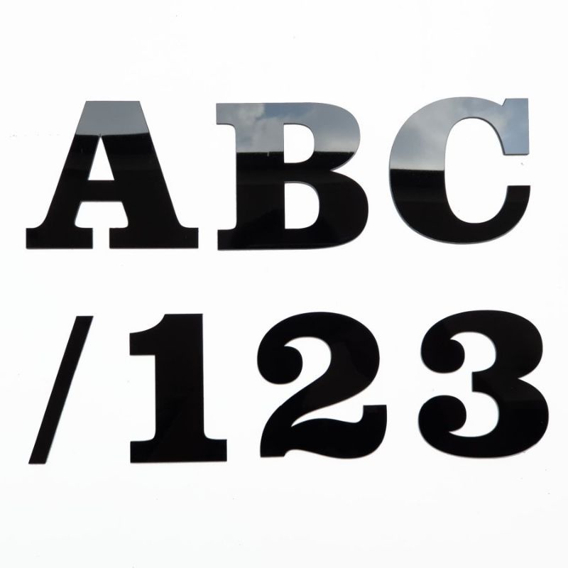 Jual Signage NOMOR RUMAH - Letter Sign Huruf dan Angka 10CM | Shopee ...