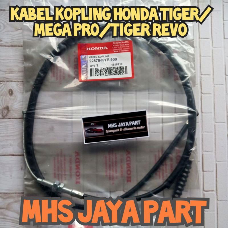 Jual KABEL KOPLING HONDA MEGAPRO NEW CBR 150 TIGER NEW KYE(KABEL LURUS ...