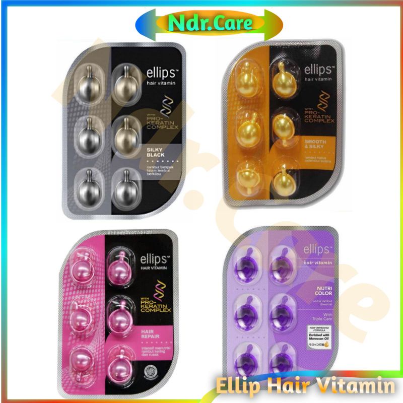 Jual Ellips Hair Vitamin 6x1ml | Shopee Indonesia