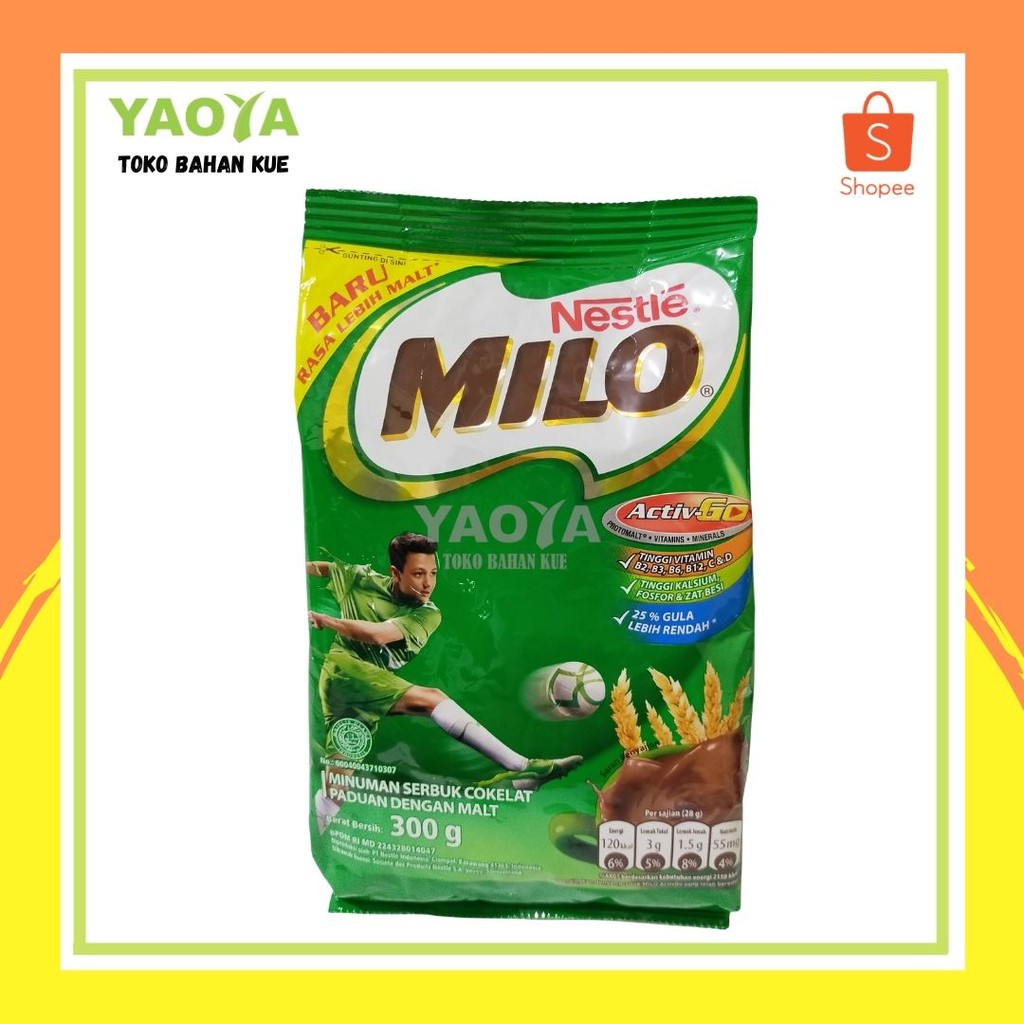 Jual Milo Activ-Go 300G | Shopee Indonesia