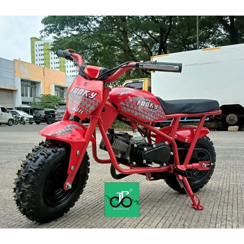 Jual Mini Motor Trail New Funky 49cc | Shopee Indonesia