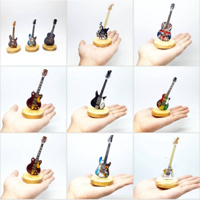 Jual Hiasan Dashboard Mobil Miniatur Gitar untuk kado,souvenir,atau ...