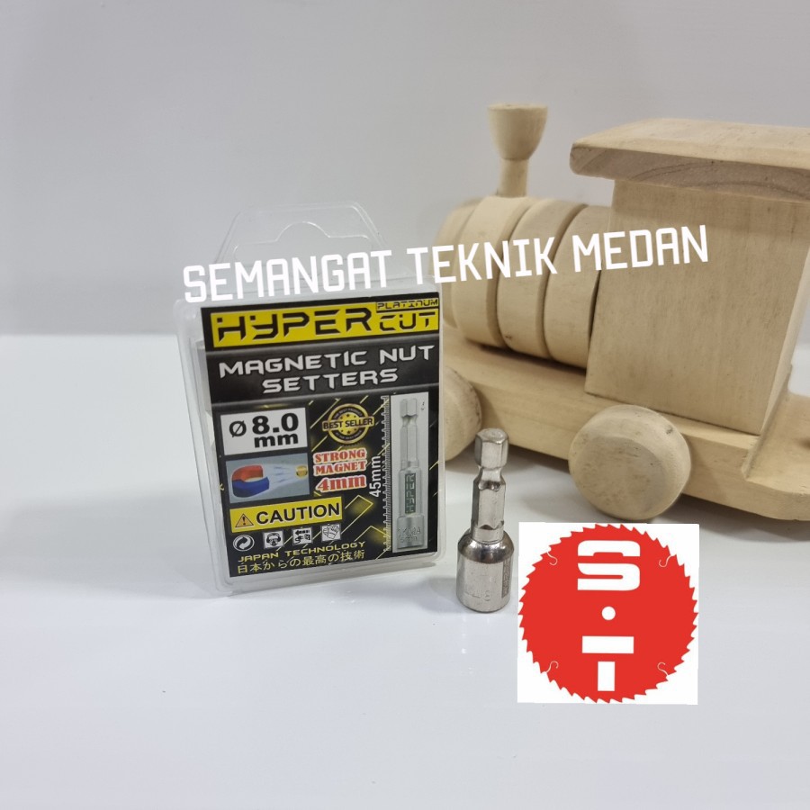 Jual MAGNETIC NUT SETTER MATA BOR ROOFING SENG SOK BOR M8 M 8 X 45mm ...
