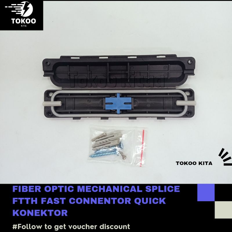 Jual Fiber Optic Mechanical Splice FTTH Fast Connentor Quick Konektor ...