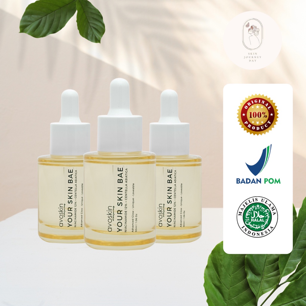 Jual AVOSKIN Your Skin Bae Niacinamide 12% + Centella Asiatica 30ml ...