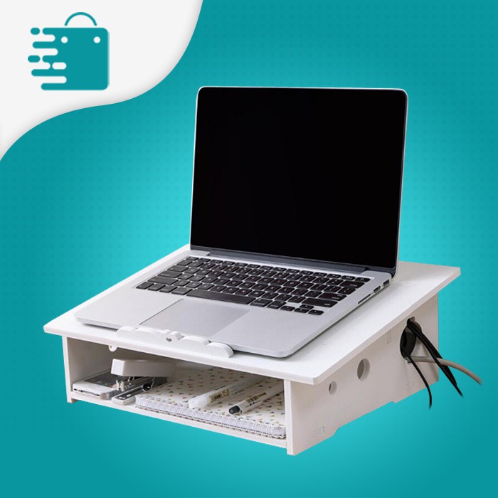 Jual Meja Laptop Portable Kayu Meja Komputer Minimalis Stand Laptop ...