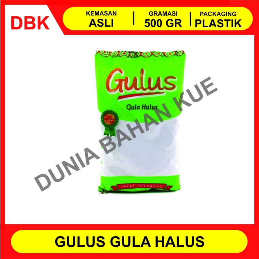 Jual GULUS GULA HALUS 500GR / GULA TEPUNG | Shopee Indonesia