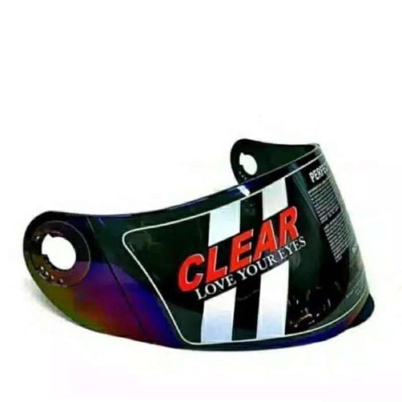 Jual KACA HELM / VISOR HELM KYT X ROCKET PELANGI | Shopee Indonesia