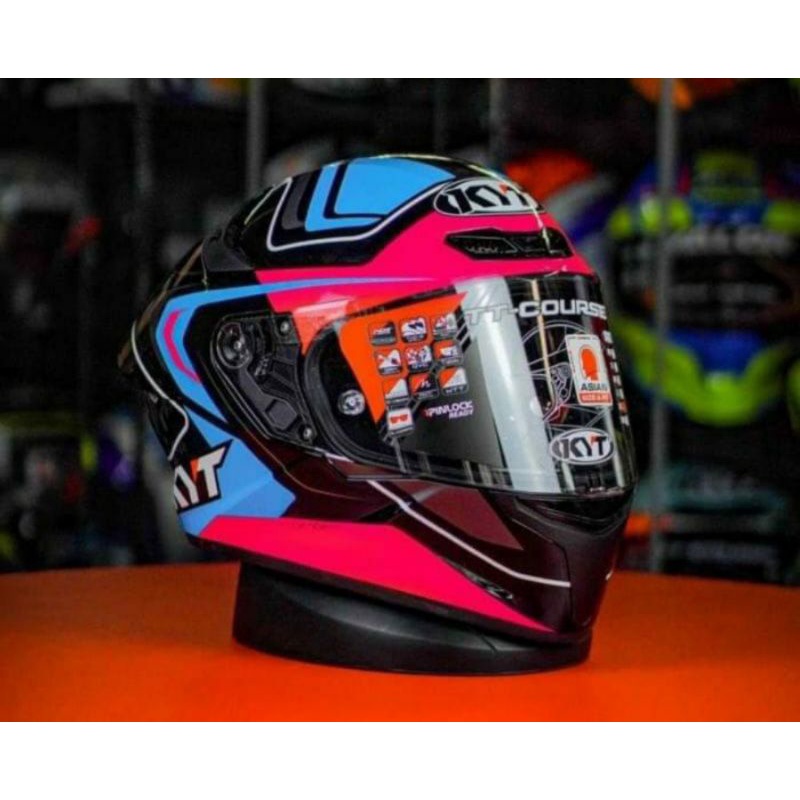 Jual helm kyt tt course 100%original motif | Shopee Indonesia