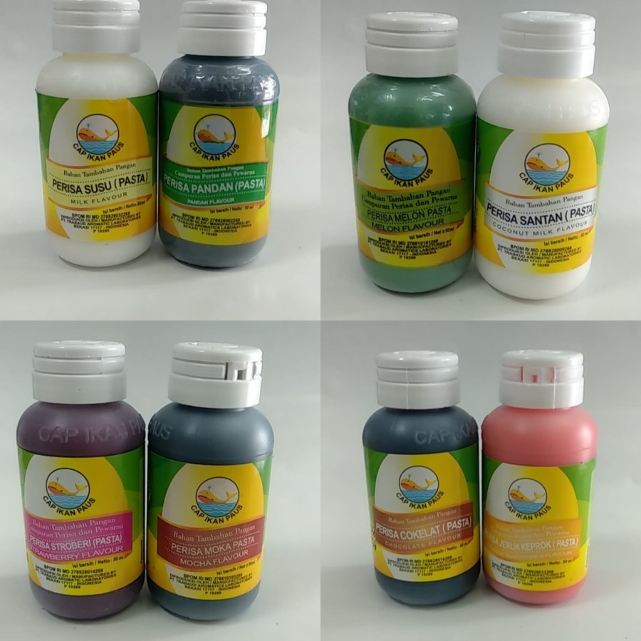 Jual Perisa Pasta Merk Paus 50ml | Shopee Indonesia