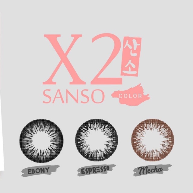 Jual SANSO COLOR BY EXOTICON FREE LENSCASE | Shopee Indonesia