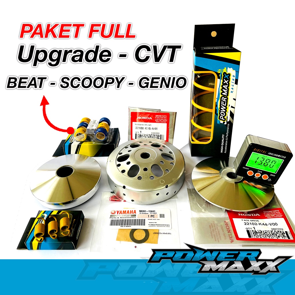 Jual PAKET KIRIAN BEAT FI SCOOPY ESP KARBU KARBURATOR FULL SPEK PAKET UPGRADE CVT MANGKOK ...
