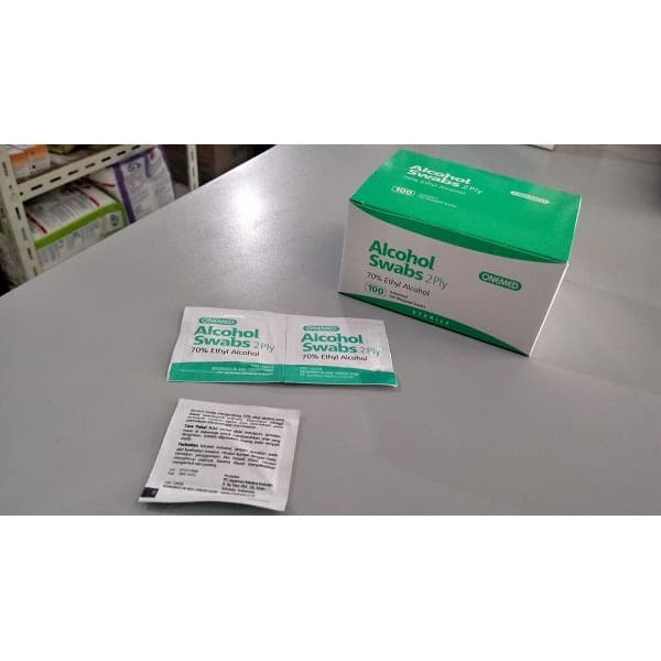 Jual tissue alkohol alcohol onemed swab kapas alkohol one swabs ...