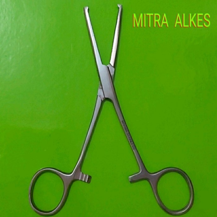 Jual Kocher Forceps Straight 14 cm. Klem Koher Lurus 14cm. Clamp ...