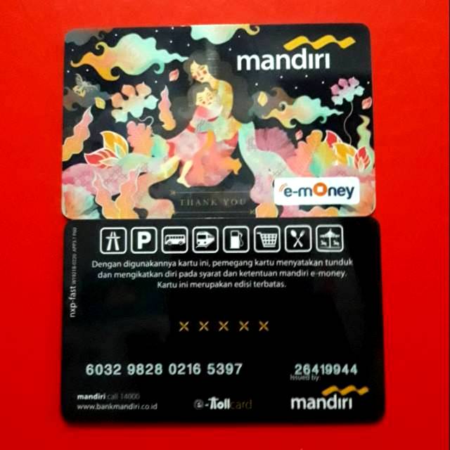 Jual Mandiri eMoney THANK YOU (MOTHER LOVES) ORI /Like eTOLL Tapcash ...
