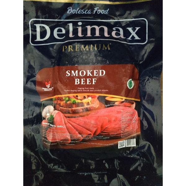 Jual Deli Max Smoked beef 200gr | Shopee Indonesia