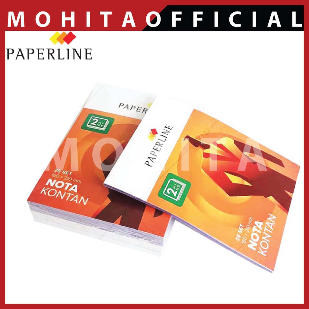 Jual nota paperline 1 ply/nota paperline 2 ply/paperline/nota paperline ...