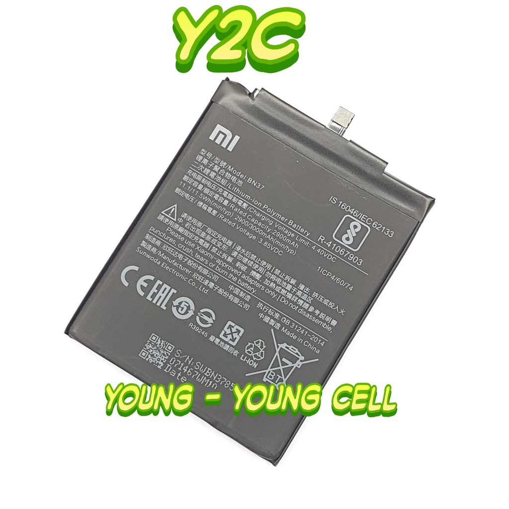 Jual BATERAI XIAOMI BN37 / REDMI 6 / 6A NEW OEM BATRE | Shopee Indonesia