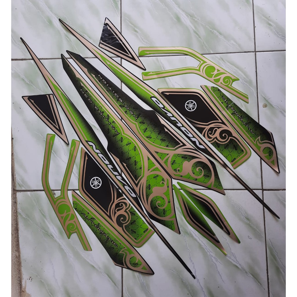 Jual stiker striping motor yamaha NOUVO | Shopee Indonesia