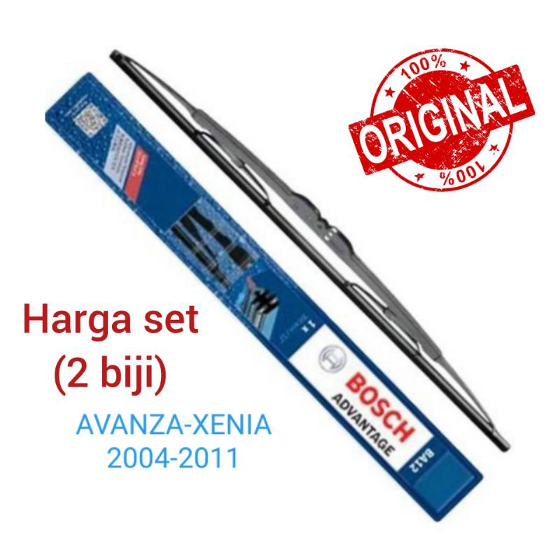 Jual WIPER BLADE DEPAN AVANZA XENIA BOSCH ORIGINAL | Shopee Indonesia