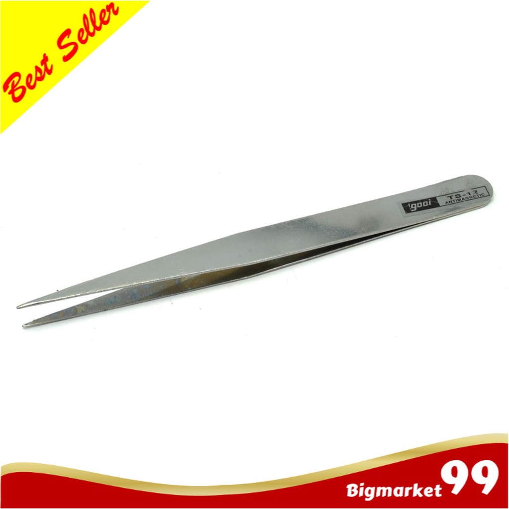 Jual Pinset Lurus Stainless Steel Laboratorium 120 mm | Shopee Indonesia