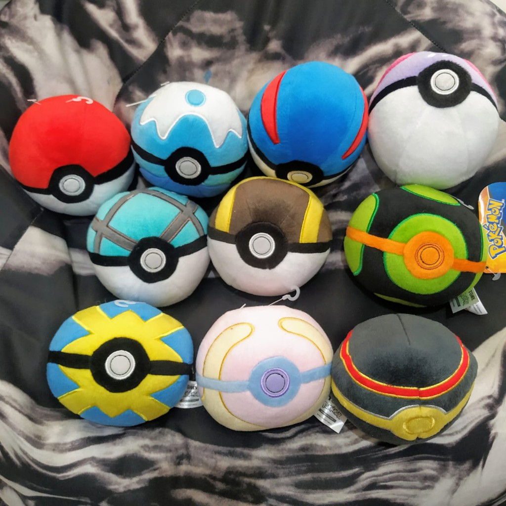 Jual Boneka Pokemon Poke Ball Original Tomy | Shopee Indonesia