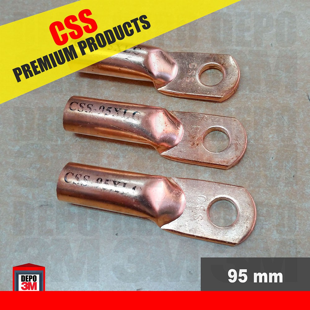 Jual Cable Lug | Skun Kabel CSS Tembaga CU 95mm | Shopee Indonesia