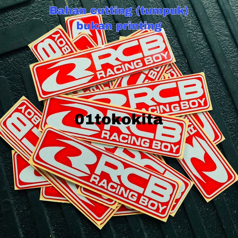 Jual sticker cutting rcb stiker cuting helm motor mobil cutting bukan ...