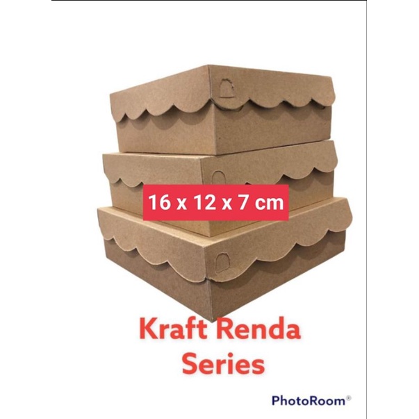 Jual Box R5 Jumbo Kraft 16x12x7 Kemasan Snack | Shopee Indonesia