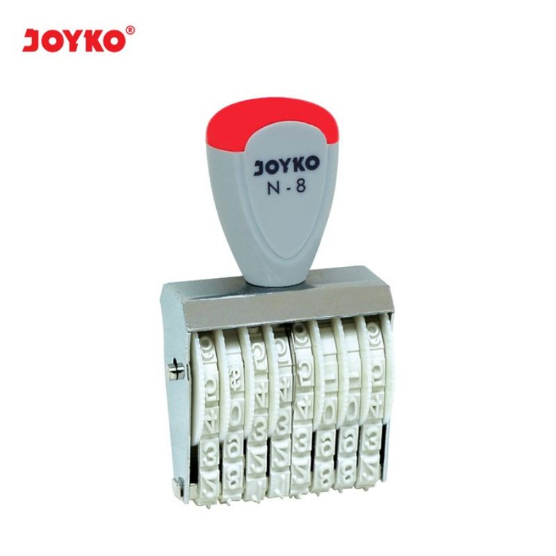 Jual Stampel Angka / Number Stamp Joyko N-8 / ( 8 Digits) | Shopee ...