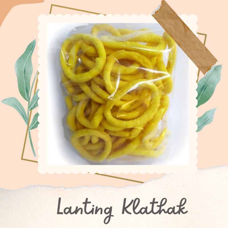 Jual Lanting Klathak Singkong 250gr Oleh Oleh Cemilan Khas Cilacap ...