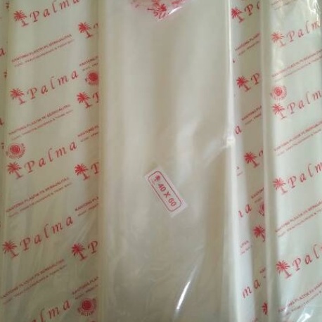 Jual Plastik PE bening uk 40cm x 60cm bahan super murni | Shopee Indonesia