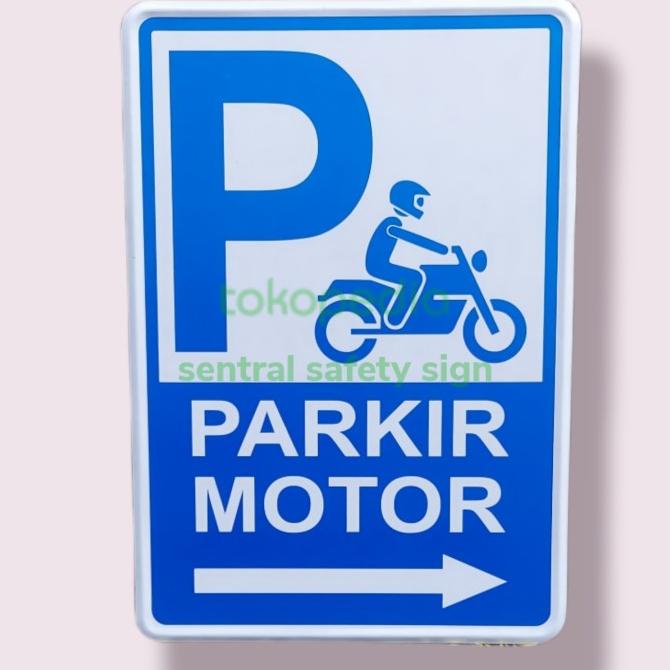 Jual Rambu Parkir Motor 35 x 50cm | Shopee Indonesia