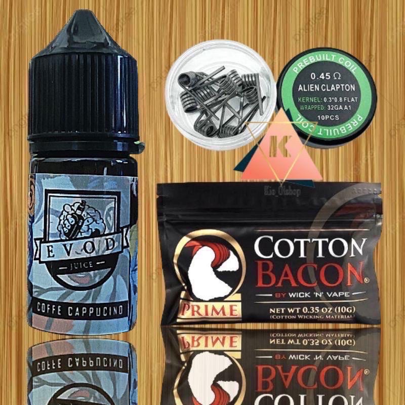 Jual PAKET LIQUDS 30 KAPAS BACOON KAWAT ALIEN SIAP PAKAI | Shopee Indonesia