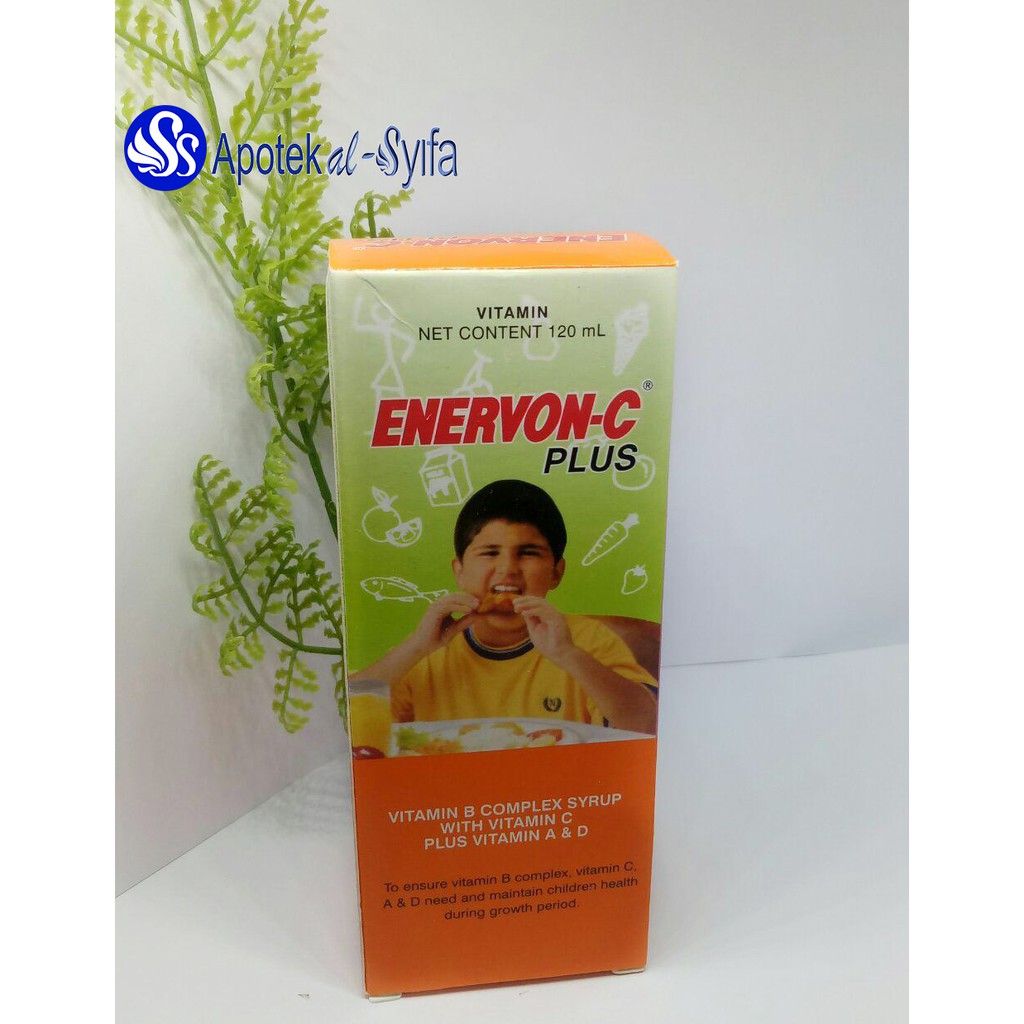 Jual ENERVON C PLUS SIRUP 120 ML | Shopee Indonesia